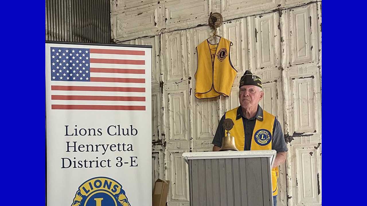 Henryetta Lions Club, VFW Post 539 - Lion Bill Goodner