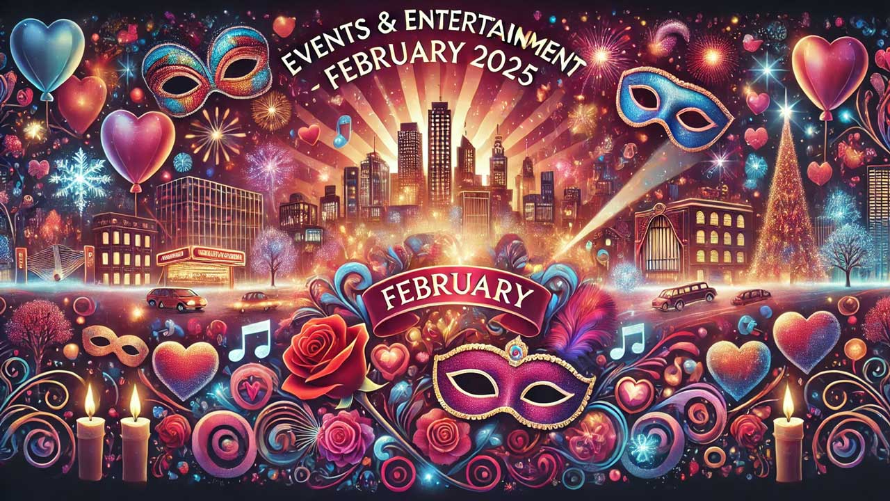 EVENTS & ENTERTAINMENT FEBRUARY 2024